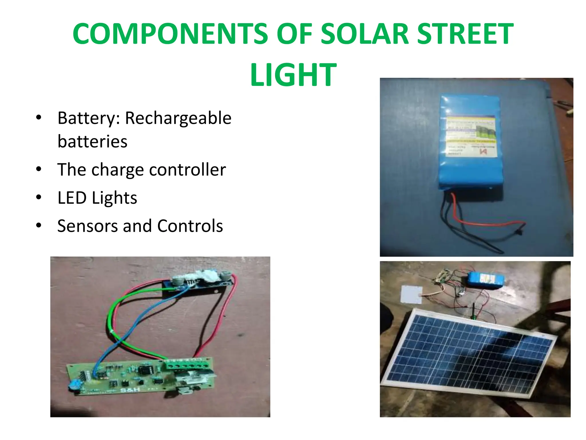 Micro-Controller Based solar street light.pptx | Free Download
