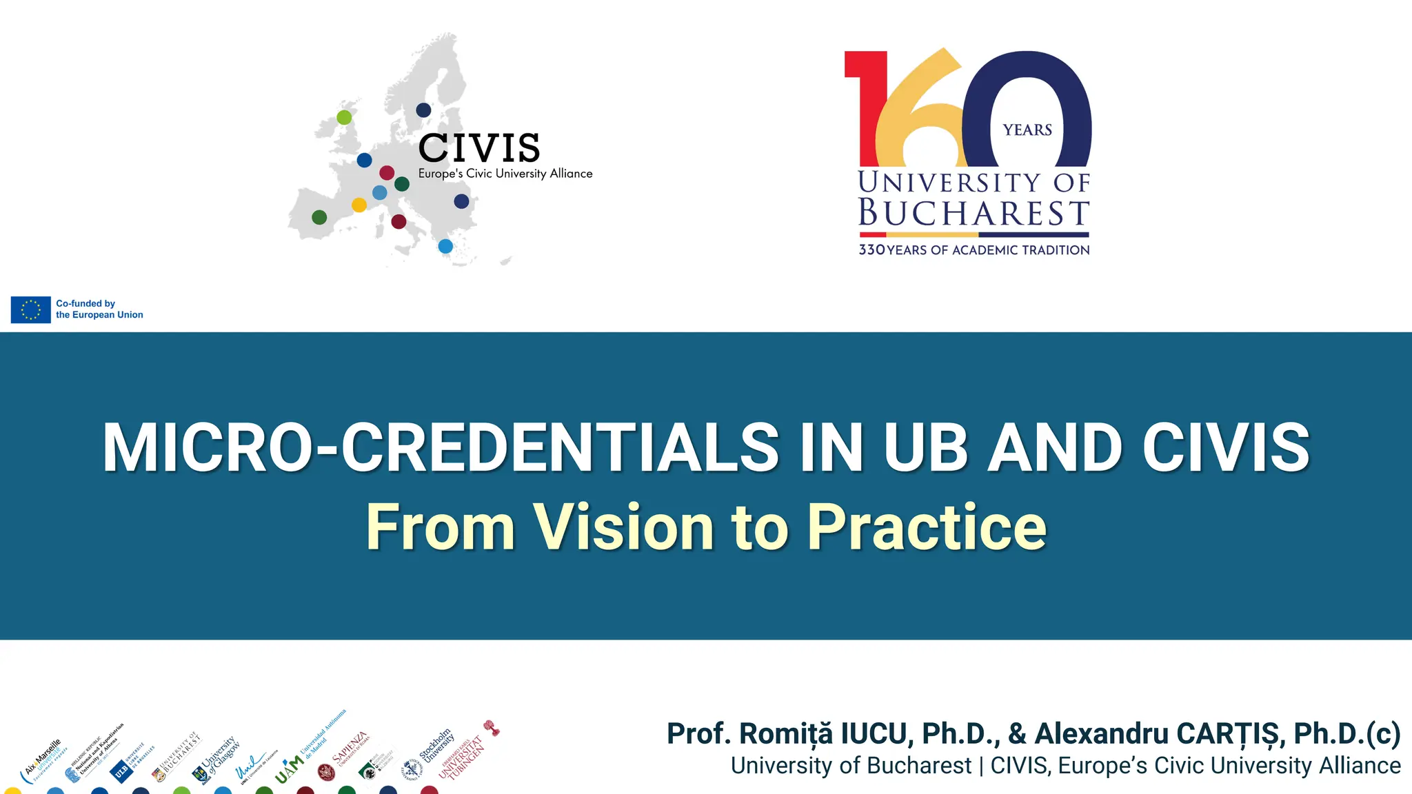 Micro-credentials in UB and CIVIS. From vision to practice (Iucu R ...