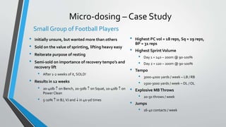 Micro dosing – more with less | PPTX | Physical Therapy | Wellness