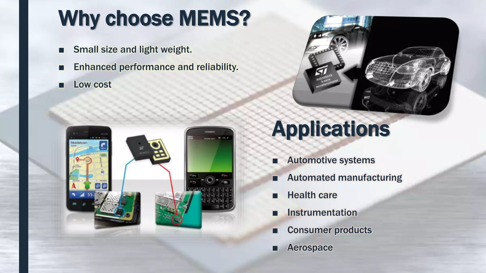 Micro electro-mechanical-systems-based-sensors | PPTX