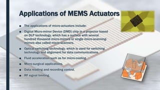 Micro electro-mechanical-systems-based-sensors | PPTX