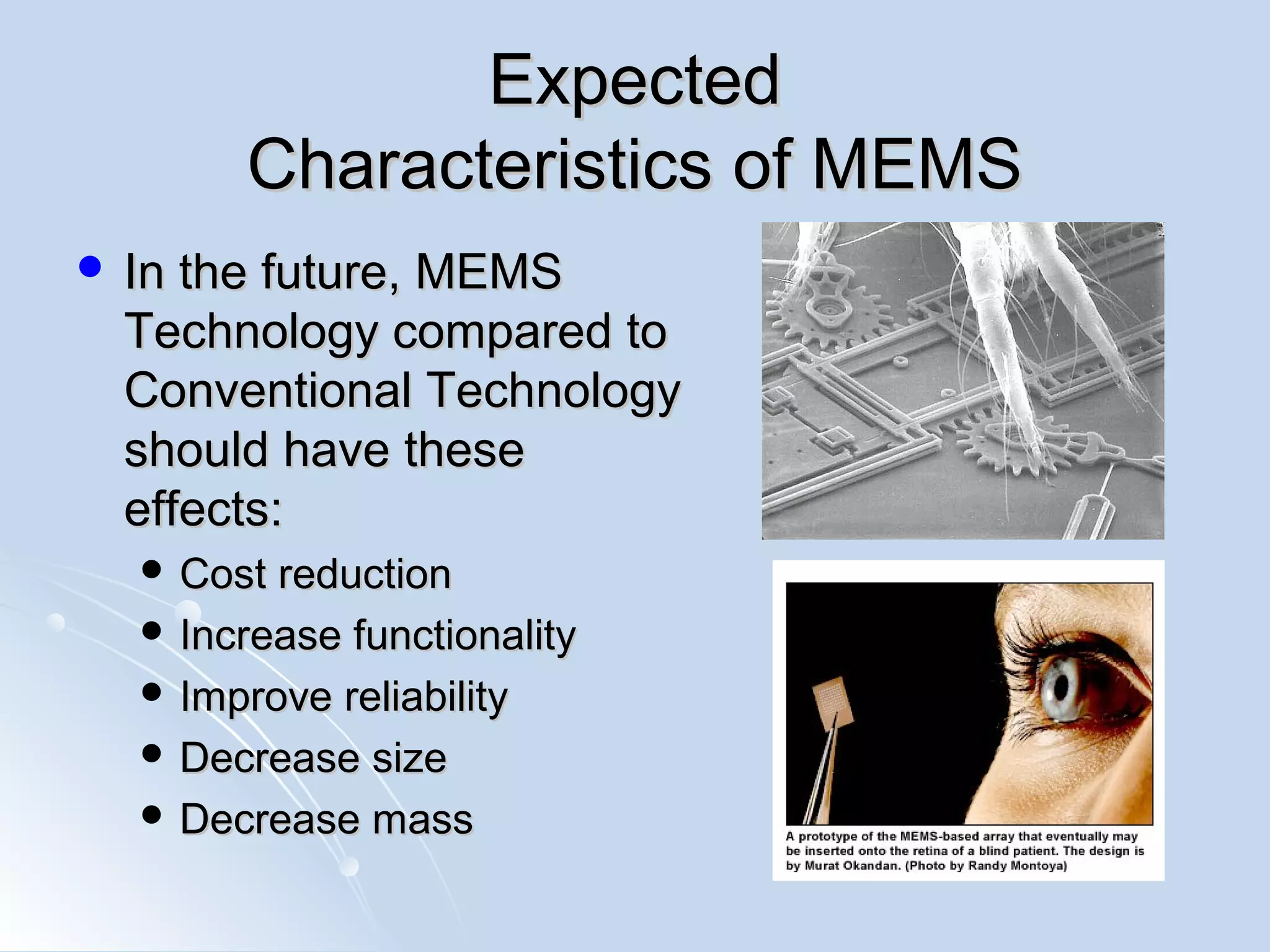 Micro electro-mechanical-systems-mems | PPT