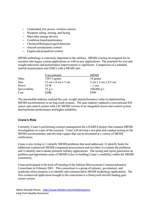 Micro electro-mechanical systems | PDF