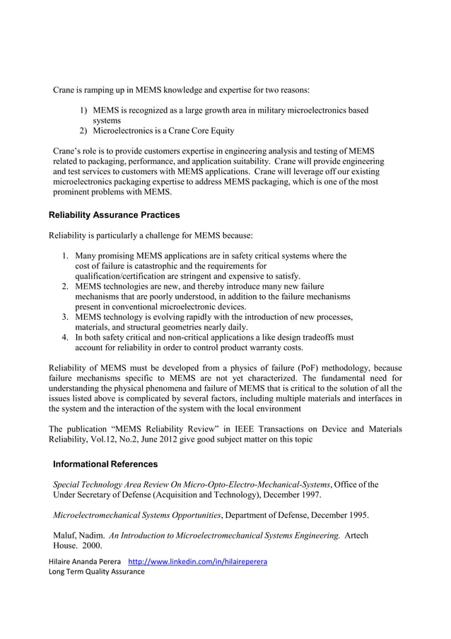 Micro electro-mechanical systems | PDF