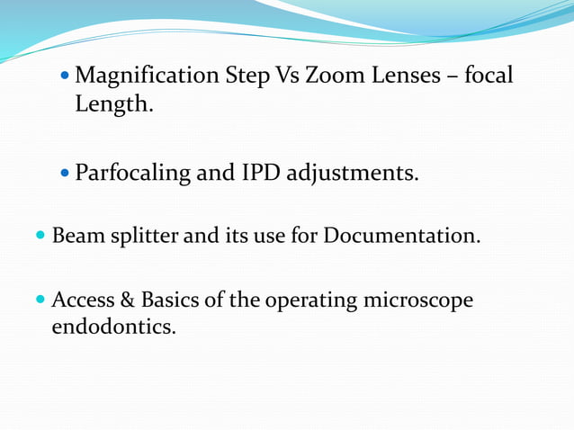 Micro Endodontics Training in Delhi| Advanced Endodontics | Delhi | PPTX