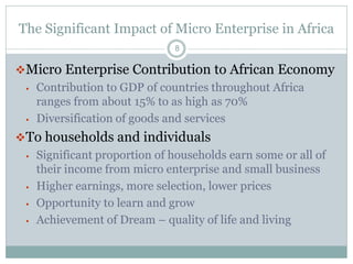 Micro Enterprise In Kenya | PDF