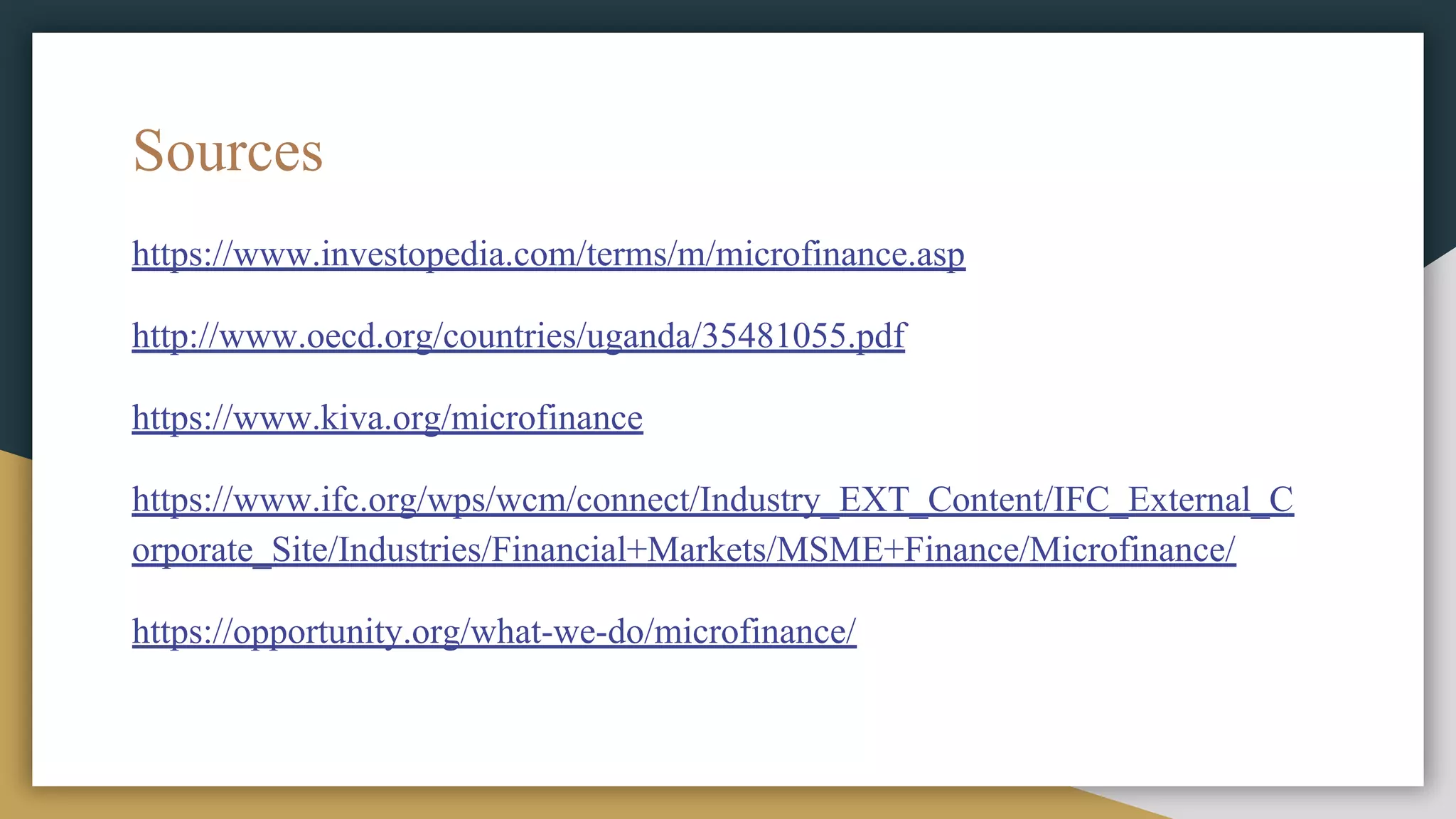 Micro finance - an introduction | PDF