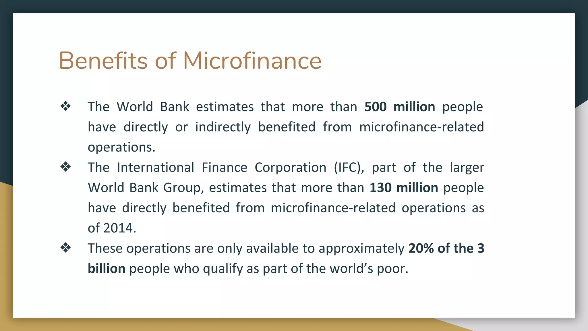 Micro finance - an introduction | PDF