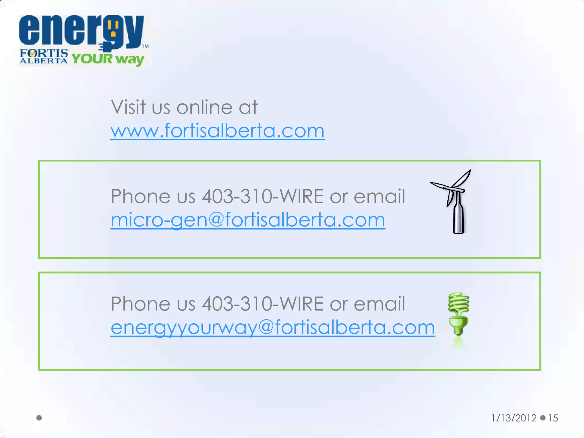 Micro-Generation Installations Your Way | PPSX