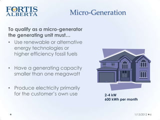 Micro-Generation Installations Your Way | PPT