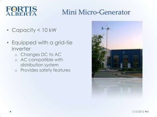 Micro-Generation Installations Your Way | PPT
