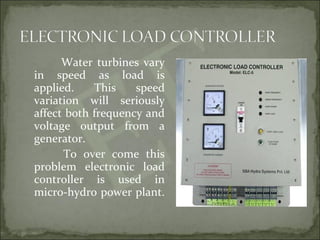 Micro hydro power plant final 1 | PPT