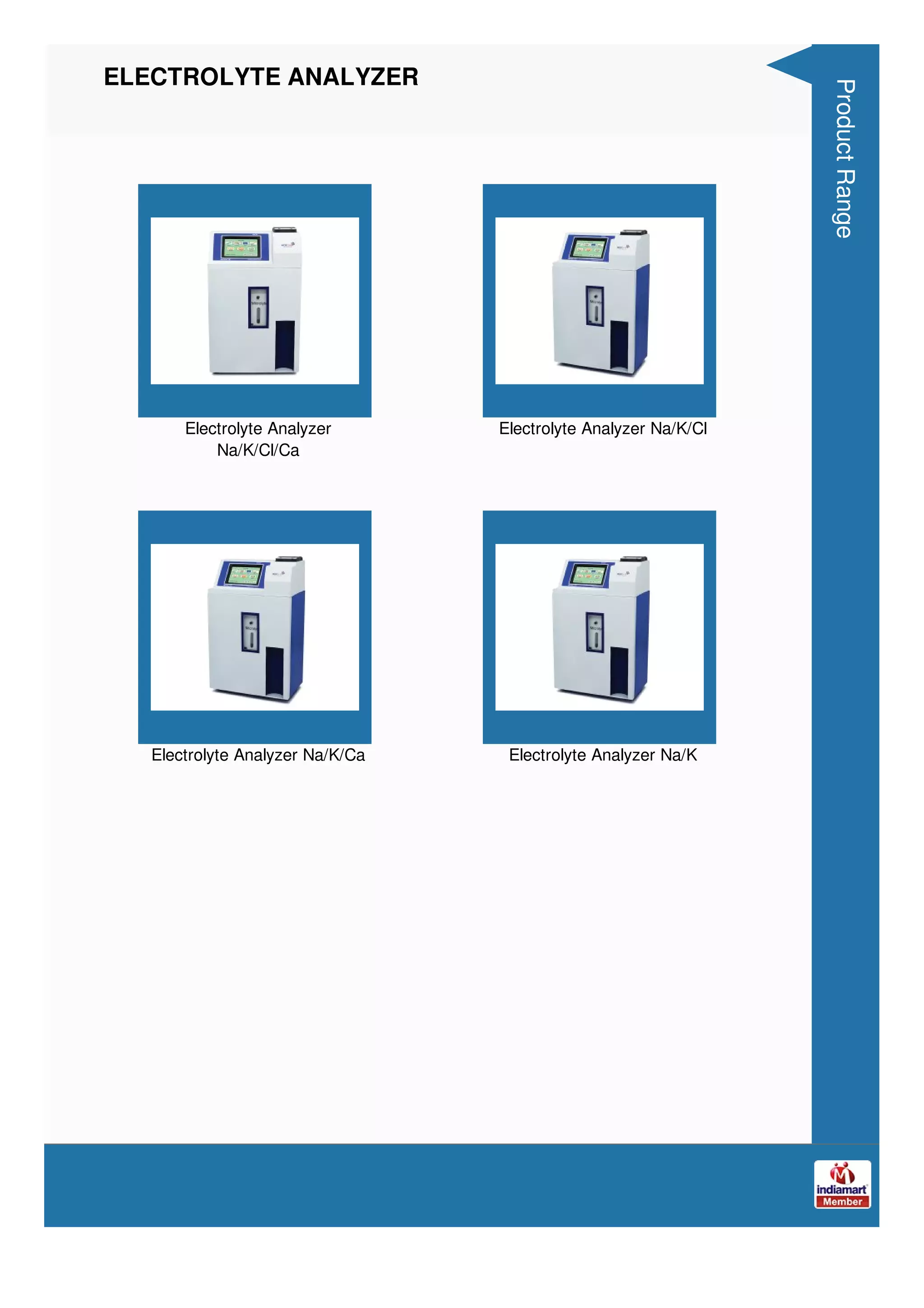 Biochemistry And Electrolyte Analyzer By Micro Lab Instruments | PDF
