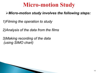 Micro-Macro Motion Study | PPTX