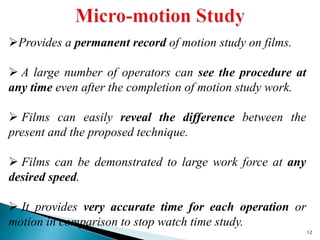 Micro-Macro Motion Study | PPTX