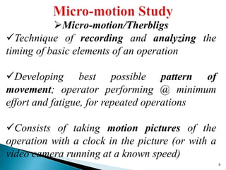 Micro-Macro Motion Study | PPTX