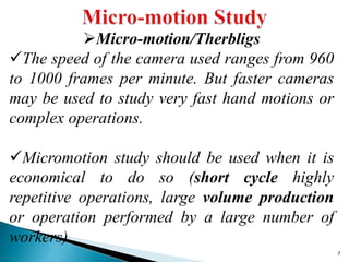 Micro-Macro Motion Study | PPTX