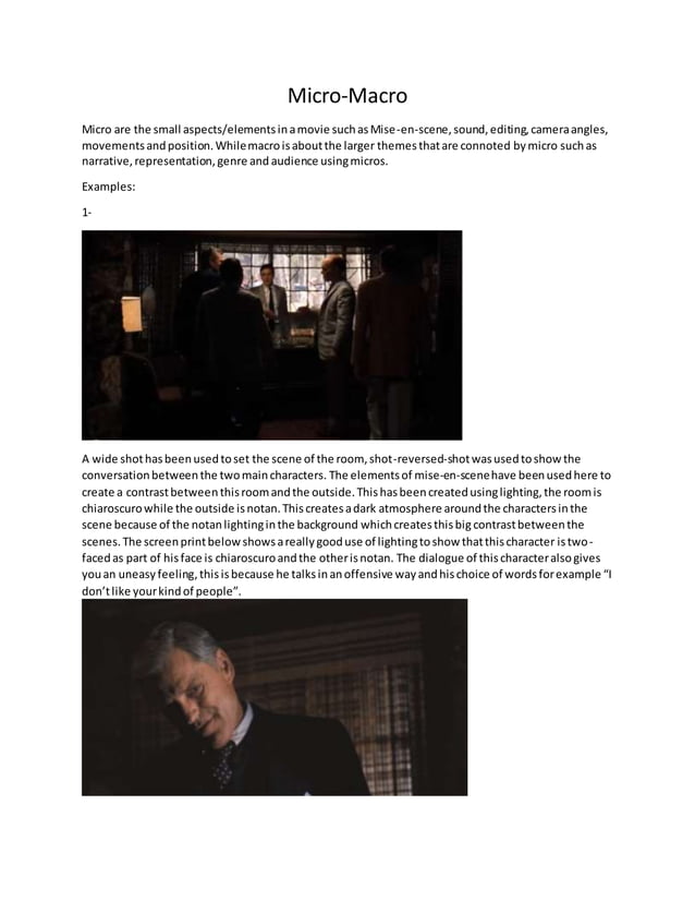 Micro & Macro | PDF