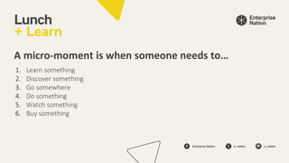 Understanding the power of micro-moment marketing | PPTX