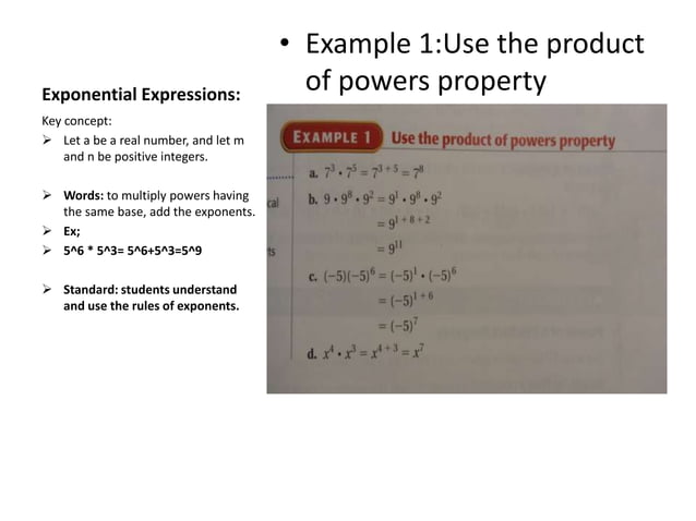 Micro peer teaching-exponents and exponential functions | PPTX