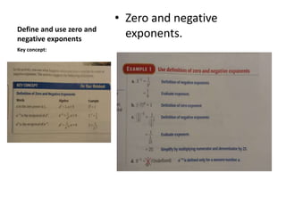 Micro peer teaching-exponents and exponential functions | PPTX