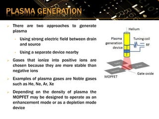 Micro plasma fet (mopfet) [autosaved] | PPTX