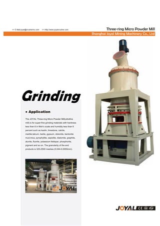 Micro powder-mill | PDF