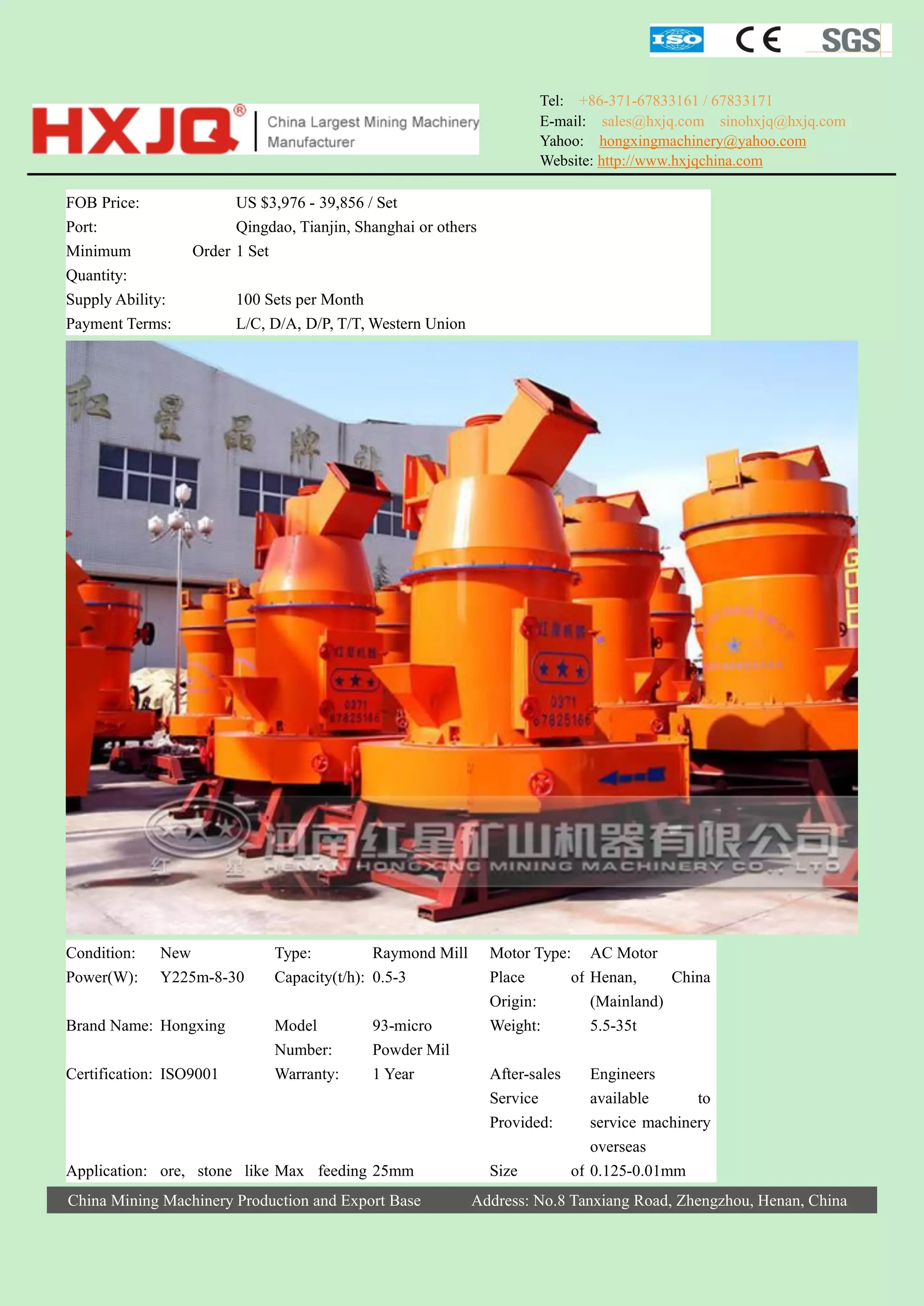 Micro powder mill | PDF