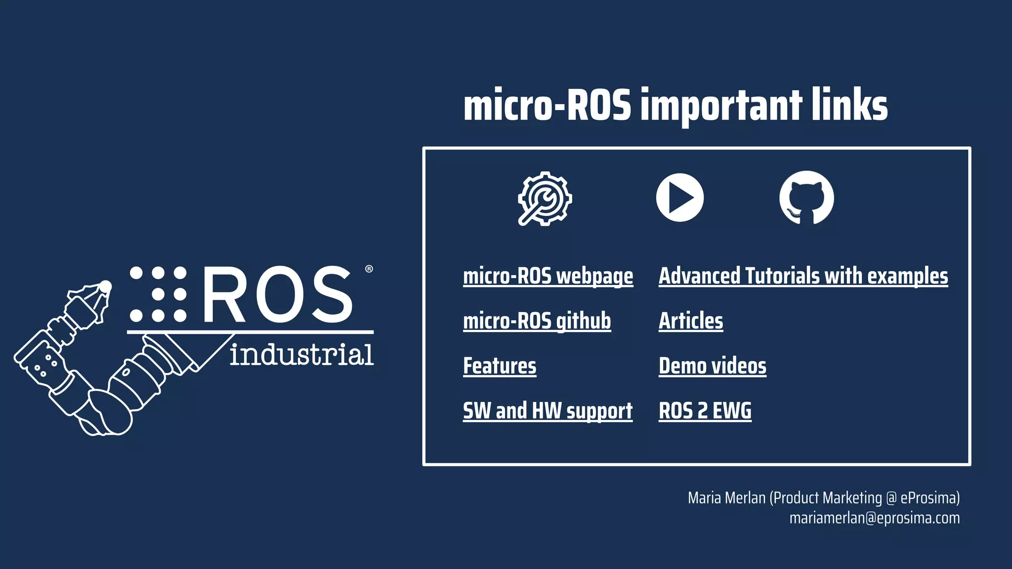 micro-ROS: Developing ROS 2 professional applications based on MCUs | PDF