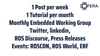 micro-ROS - ROS 2 into microcontrollers | PDF