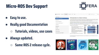 micro-ROS - ROS 2 into microcontrollers | PDF