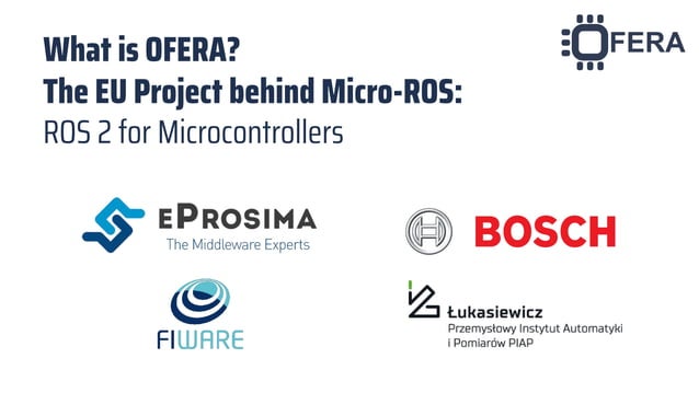 micro-ROS - ROS 2 into microcontrollers | PDF