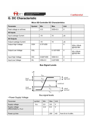 Micro sd specification | PDF