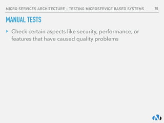 Micro Services Architecture | PPT | Free Download