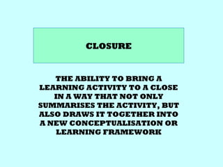 Micro skill teaching | PPT