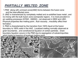 Micro structure of welding | PPTX