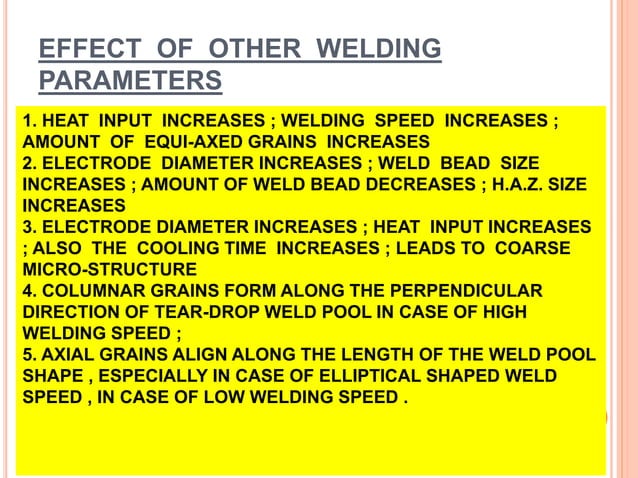 Micro structure of welding | PPTX