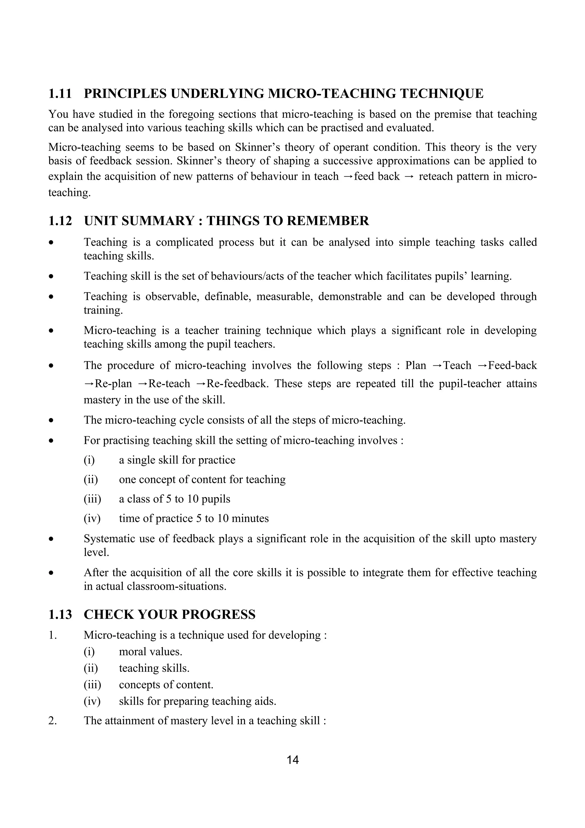 Micro teaching-and-its-need | DOC