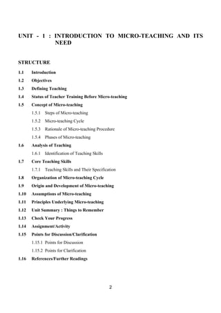 Micro teaching-and-its-need | PDF