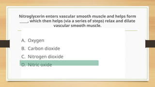 MICRO-TEACHING on Antianginal Drug -nitroglycerine | PPT