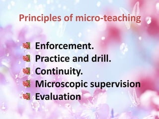 Micro Teaching (education) | PPTX