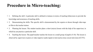 Micro-Teaching Techniques .pptx