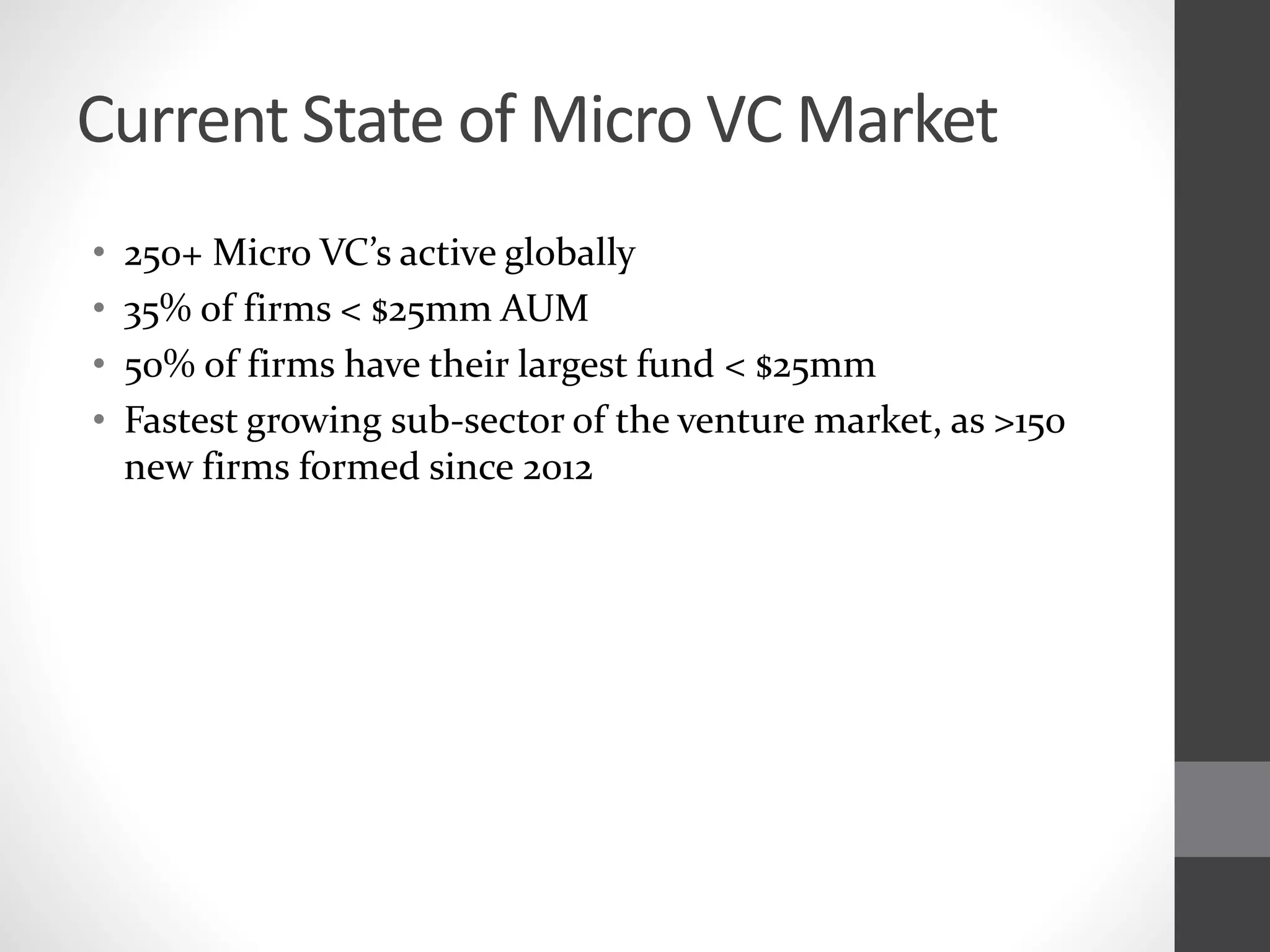 Micro-VC slide deck update | PPTX