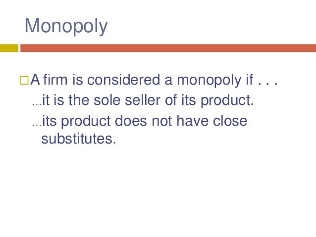 Different types of monopoly economics - hcseka