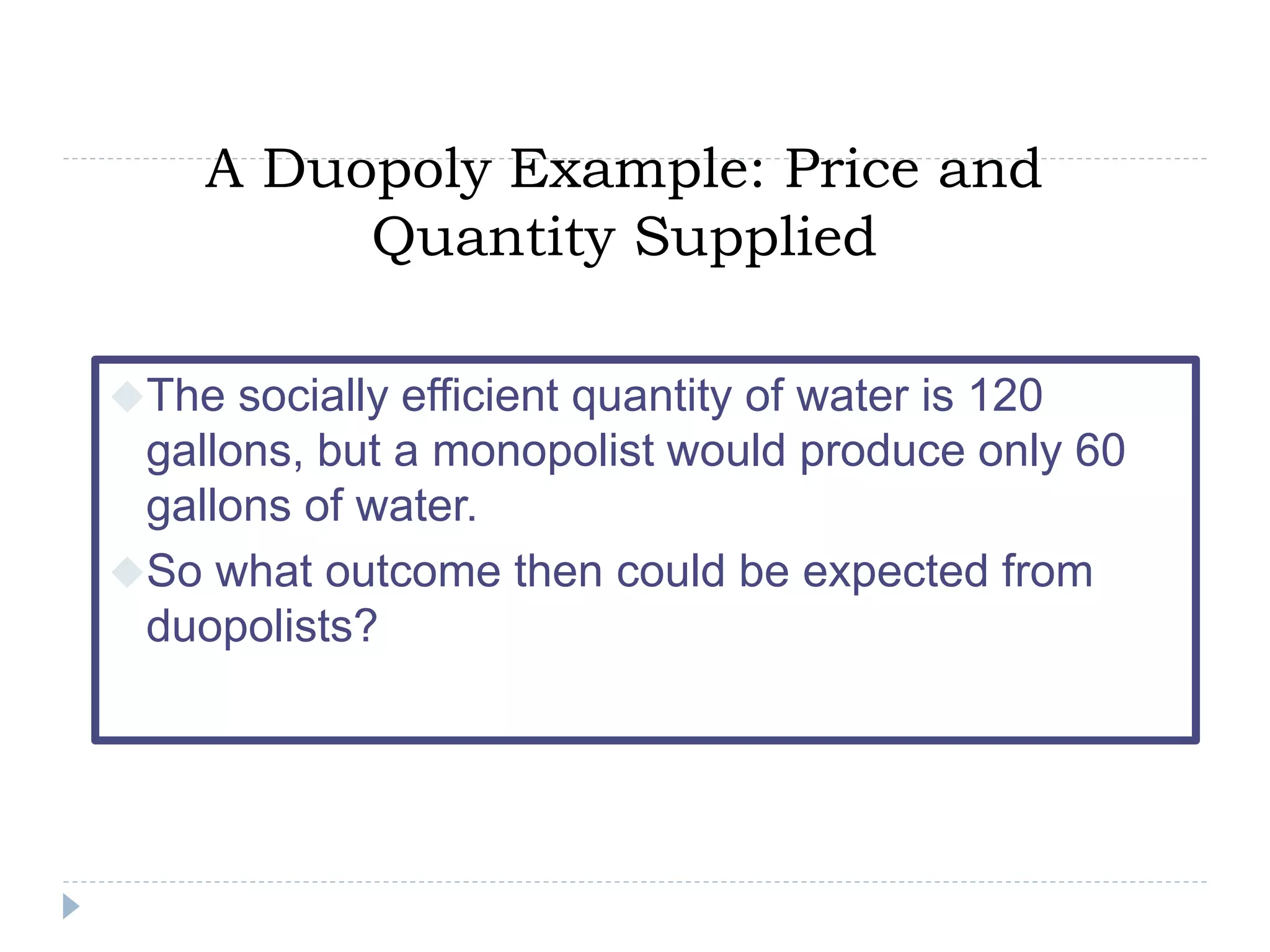 Oligopoly Micro Economics ECO101 | PPTX