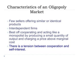 Oligopoly Micro Economics ECO101 | PPTX