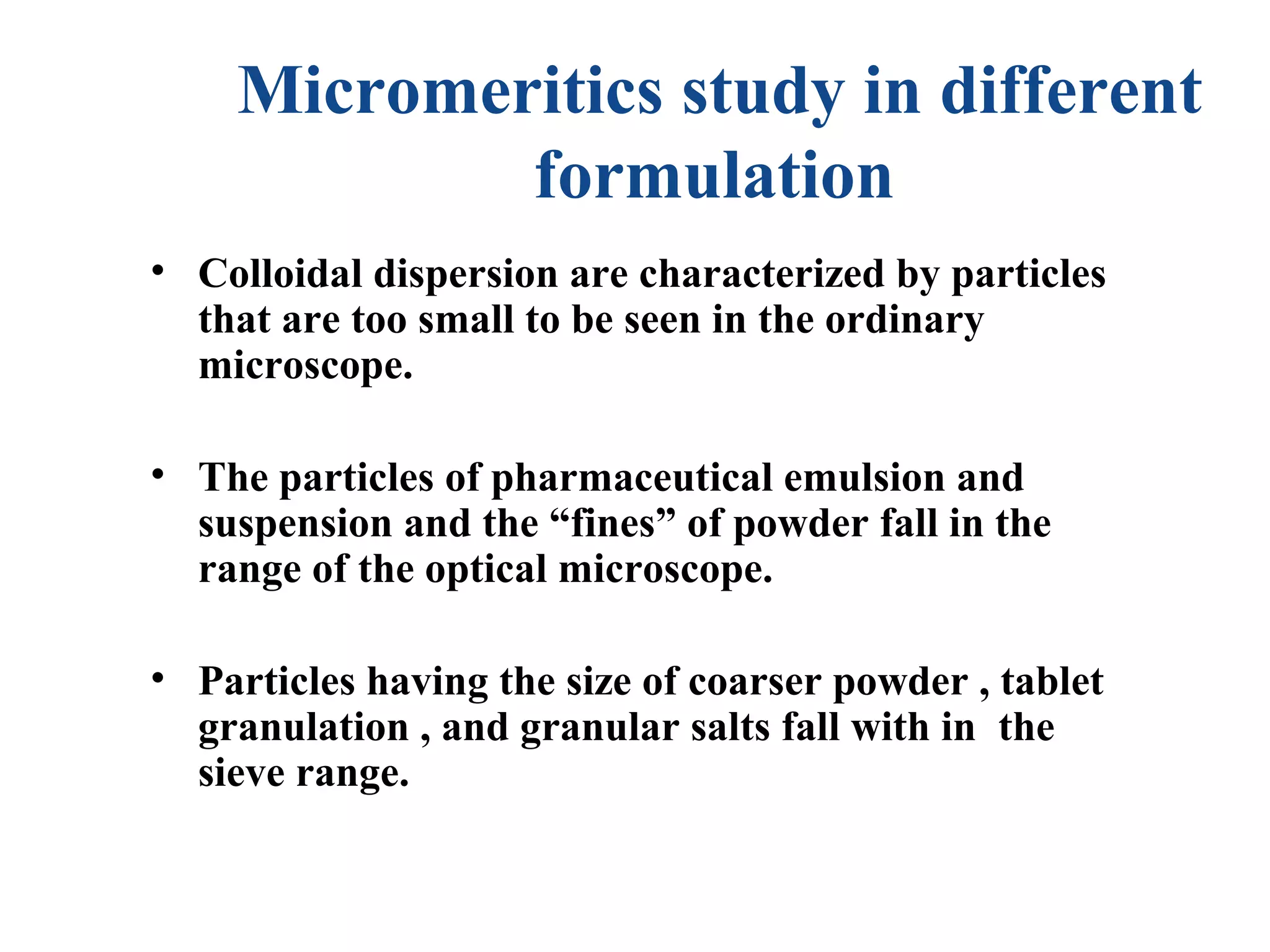 MICROMERITICS | PPT