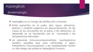 microbiología Aspergilosis microsporidios pptx | PPTX