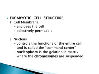 Micro3cellstructureandtaxonomy | PPTX