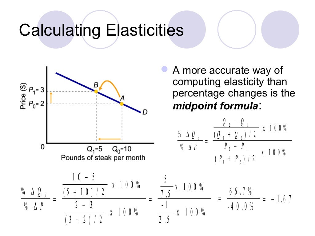 Elasticity Micro Economics ECO101